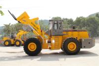China 27T Stone Block Hydraulic Forklift Wheel Loader With Quick Hitch With 178KW Engine for sale