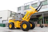 China 27T Stone Block Hydraulic Forklift Wheel Loader With Quick Hitch With 178KW Engine for sale