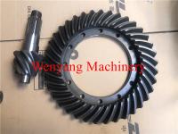 China Wheel Loader Spare Parts   82215101 rear Spiral bevel driven gear and pinion for sale