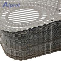 China 304 Stainless Steel Checkered Heat Transfer Plate For Heat Exchanger for sale