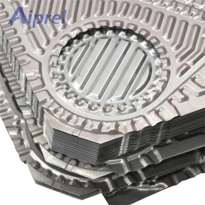 China SS304 / 316L / Titanium N35 Heat Exchanger Plates APV T4 0.6mm for sale