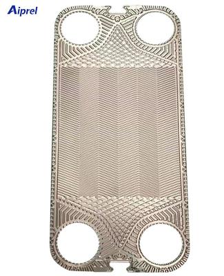 China S41 SS304 / 316 / Titanium Plate Heat Exchanger Plate 0.5mm - 0.7mm for sale