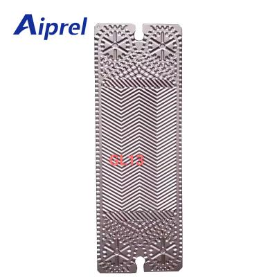 China GL13 304 / 316 / Ti Heat Exchanger Plate Powder Coating Surface For Industrial for sale