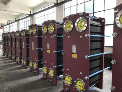 China Gasketed Titanium Flat Plate PHE Heat Exchanger High Thermal Hot Water Transfer for sale