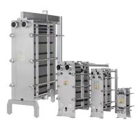 China Beverage Juice Refinery Gasketed Plate Heat Exchanger Evaporator Climbing Film for sale