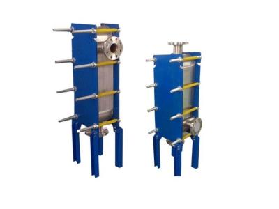 China Powerful  Commercial Plate Heat Exchanger , Plate Type Cooler  Ammonia Evaporation for sale