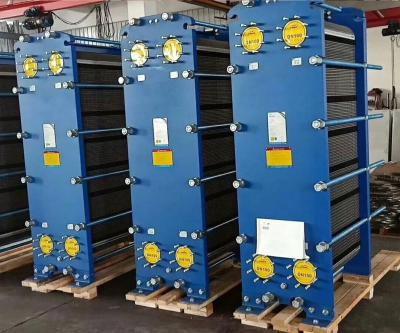 China Double Effect Industrial Plate Heat Exchanger For Emulsion Wastewater Ce / Iso9001 for sale