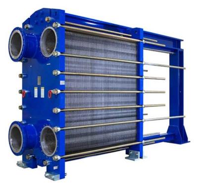 China Falling Film Steam Plate Heat Exchanger Powerful For Waste Water Treatment for sale