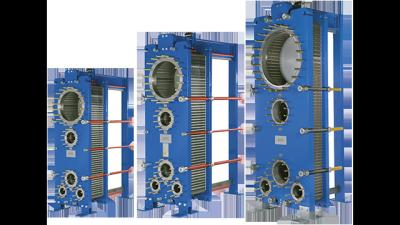 China Steam Parallel Plate Heat Exchanger , Plate Shell Heat Exchanger 3.0MPa for sale