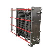 China 304/316l Plate Type Cooler Compact structure 2.0 Mpa For Beer Milk Juice for sale