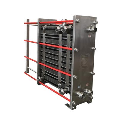 China 304/316l Plate Type Cooler Compact structure 2.0 Mpa For Beer Milk Juice for sale