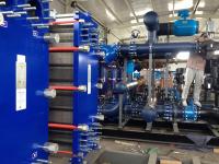 China Flat Stacked Titanium Plate Heat Exchanger Customized  For Dealcoholized Beer for sale