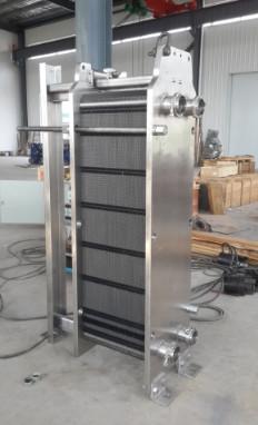 China Industrial Stainless Steel Plate Heat Exchanger High Heat Transfer Coefficient for sale