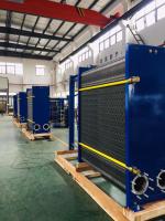 China Titanium Stainless Steel Plate Heat Exchanger Sheet Mountable  Sensitive Temperature Control for sale