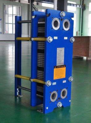China Commercial Plate Frame Heat Exchanger , Plate Type Cooler Juice Milk Concentration for sale