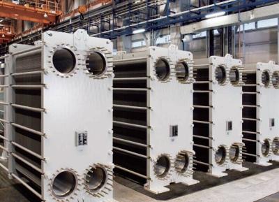 China Gasket Titanium Plate Frame Heat Exchanger , Plate To Plate Heat Exchanger Water To Air for sale
