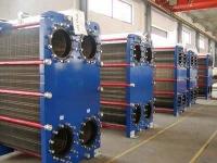 China TVR Thermal industrial plate heat exchanger , Shell and Plate heat exchanger for sale