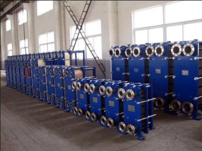 China Gasket Frame HRSB  Plate Type Cooler , Stainless Steel Plate Heat Exchanger for sale
