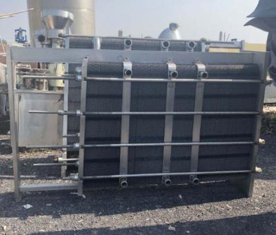 China Customized Plate Type Cooler ,  Heat Transfer Plate Heat Exchanger Small Floor Space for sale