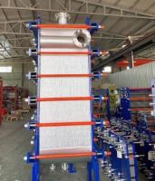 China SS All Welded Plate Frame Heat Exchanger , Plate Shell Heat Exchanger for sale