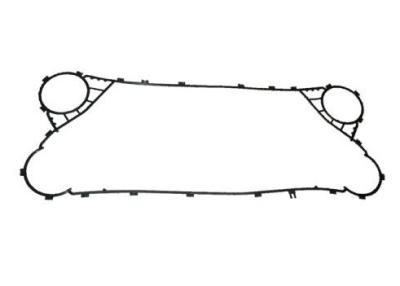 China 254SMO 0.7mm GX42 Clip On Heat Exchanger Gaskets Corrugated for sale