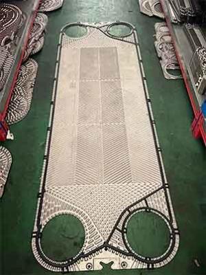 China 254SMO Stainless Steel  ALFA MX25 Heat Exchanger Plates for sale