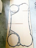 China Purity Medium Plate Heat Exchangers Sondex S81 Gaskets 1.0MPa for sale