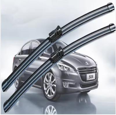 China Clip On Car Windscreen Wiper Blade Rubber And Plastic Quiet Windscreen Wipers for sale