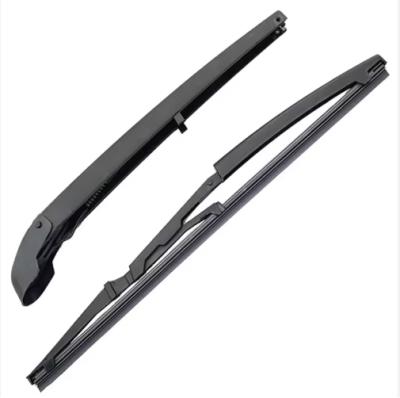 China Black Composite Wiper Blade Low Noise Auto Wiper Blade Flexible For Clear Visibility for sale