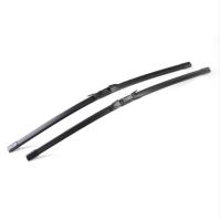 China Rectangular Rain Windshield Wipers Rustproof Rain Guard Windshield Wipers Flexible for sale