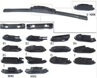 China Sleek High End Windshield Wipers Modern 18 Inch Silicone Wiper Blades Customized for sale