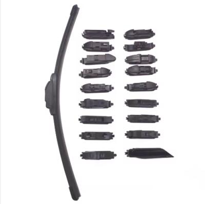 China Noise Reduction Wiper Blades Rubber Flexible Windshield Wipers Refills Universal for sale
