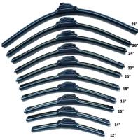 China Flexible Windscreen Wiper Replacement Durable Automotive Windshield Wipers Low Noise for sale