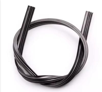 China Black Boneless Car Wiper Sleek All Season Wiper Blade Customized for sale