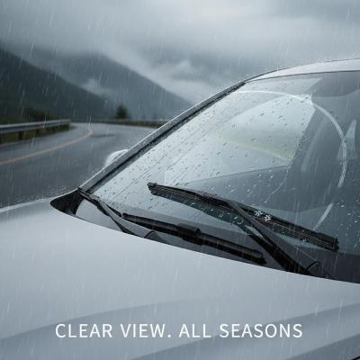 China All-weather car wiper blades providing cleaning performance for visibility during all driving conditions and weather types for sale