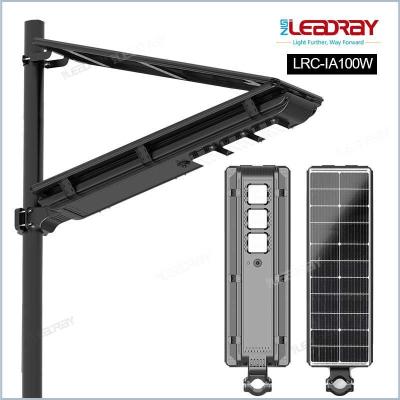 China Control Waterproof Solar Powered LED Street Light 100W for sale