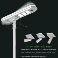 China 40W Integrated Solar Street Lights 7200Lm High Lumen Output PIR Motion Sensor IP65 Road Lamp for sale