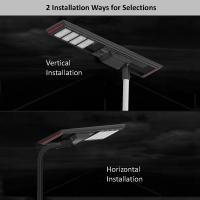 China High Lumens Integrated Solar Street Lights Outdoor Lighting 80W 100W 120W for sale