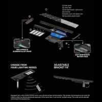 China High Lumens Integrated Solar Street Lights Outdoor Lighting 80W 100W 120W for sale