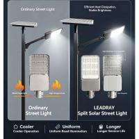 China LR-MH4 Split Solar LED Street Light 20W/40W 5050 Chips Die Cast Aluminum for Municipal Lighting Projects for sale