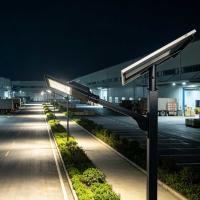 China 160lm/W LR-SLS W1 Series High Efficiency Solar Street Light Flexible Lighting Angle Adjustment for sale