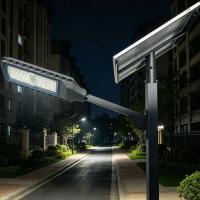 China LR-SLC Series 160lm/W High Efficiency Solar Street Light LiFePO4 Battery for Large Outdoor Areas for sale