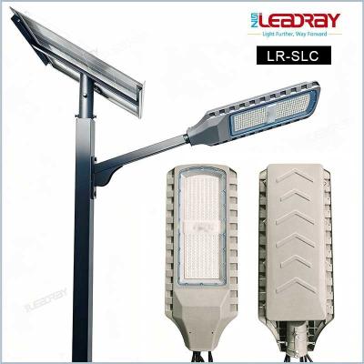 China LR-SLC Series 160lm/W High Efficiency Solar Street Light LiFePO4 Battery for Large Outdoor Areas for sale