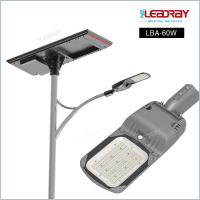 China LBA Series High Performance 60W 9600Lm Split Solar Street Light with 180W Monocrystalline Solar Panel for sale