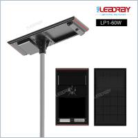 China 60W Solar Parking Lot Light Aluminum Garden Park Landscape Lighting for sale