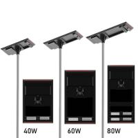China 40W Solar Parking Lot Light Battery Capacity 36V Solar Powered Garden Light for sale