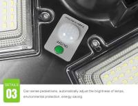 China Solar Garden Lights LR-TYD 100W/200W UFO Integrated 5730SMD IP65 360 Degree Remote Control for sale
