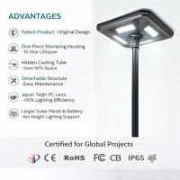 China 7200LM Solar Garden Lights LGH Series 40W 24H Illumination 80Ah LiFePO4 Battery for sale