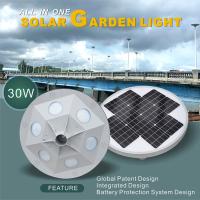 China Cree Solar UFO Light 30W Motion Sensor 3600Lm Road Garden Square Villa Lighting for sale