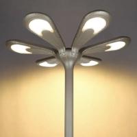 China 50W Garden Lights Integrated IP65 Waterproof 140Lm/W ABS Outdoor Solar Powered Lamp for sale
